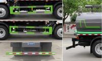 China High Capacity Sewage Suction Vehicle With 8.26 Cubic Meter Tank For Liquid Waste for sale