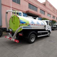China High Pressure Sewage Suction Truck With 4000l Capacity for sale