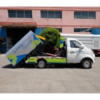 China Diesel Hook Loader Garbage Truck Custom Detachable Container Garbage Collector for sale