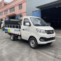 China New Energy Container Garbage Bin Truck Small Pure Electric High Efficiency for sale