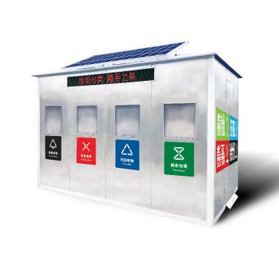 China Custom Intelligent Garbage Collection Station Household Waste Disposal Station for sale