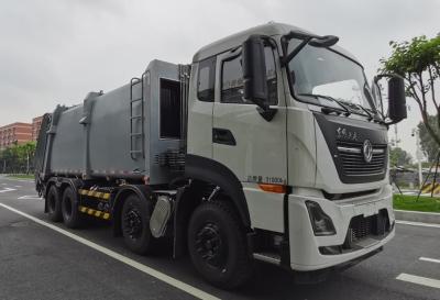 China Compression Rubbish Rear Loaders Manual Compressed Garbage Truck for sale
