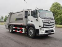 China Compression Rubbish Rear Loader Manual Compressed Garbage Truck for sale