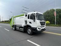 China Pure Electric  Convenient Operation Compactor Garbage Truck Zero Emissions for sale