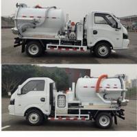 China OEM 2000L Septic Vacuum Tanker Truck Fecal Sludge Suction Vehicle for sale