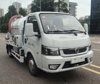 China OEM 2000L Septic Vacuum Tanker Truck Fecal Sludge Suction Vehicle for sale