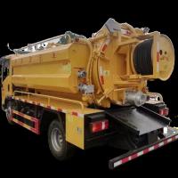 China OEM 2225L Septic Vacuum Tanker Truck For Fecal Sludge Suction Sewer Cleaner for sale