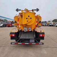 China OEM 2225L Septic Vacuum Tanker Truck For Fecal Sludge Suction Sewer Cleaner for sale
