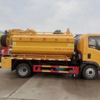 China OEM 2225L Septic Vacuum Tanker Truck For Fecal Sludge Suction Sewer Cleaner for sale