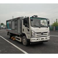 China Small Electric Road Street Sweeper Truck For Street Cleaning for sale