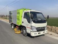 China Vacuum Road Street Sweeper Truck 93% Sweeping Efficiency 2mm Tank Thickness for sale