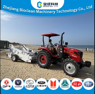 China Tractor Driving Sturdy Beach Rake Machine For Beach Resorts for sale