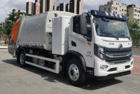 China Dongfeng Electric Chassis Heavy Duty Garbage Compactor Truck for sale