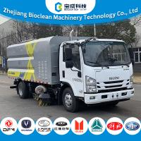 China Euro 6 Emission Standard Road Sweeper Truck with 105% Sweeping Efficiency and Stainless Steel Tank for sale