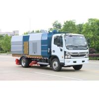 China Diesel Or Gasoline Road Sweeper Vacuum Truck Plant Used Severe Dust Street Cleaning for sale
