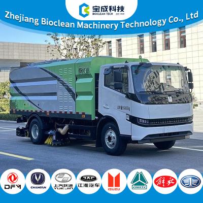 China Functional Pure Electric Versatile Heavy Duty Vacuum Truck For Effective Street Cleaning for sale
