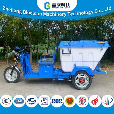 China Compact Electric Sanitation Cart: Manual Dumping for Quick, Easy Cleaning for sale