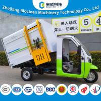 China Electric 3-Wheel Side Bucket Truck Residential Property Waste Collector for sale