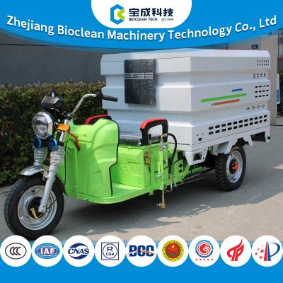 China Small Electric High Pressure Cleaner Mobile Ad Dustbin Washing Vehicle Factory for sale