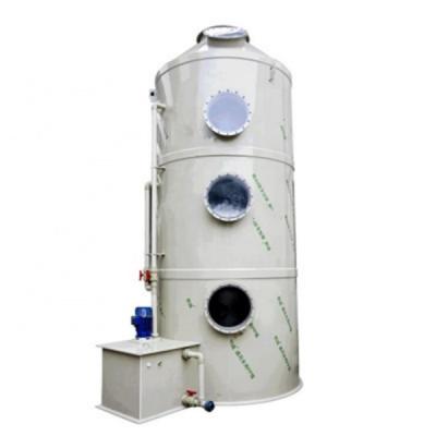 China Industrial Wet Scrubber Tower SO2 CO2 NH3  Waste Gas Purifier Equipment Treatment for sale