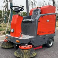 China Compact Floor Sweeper Cordless / Electric For Office Warehouse Property Sanitation for sale