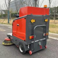 China Compact Floor Sweeper Cordless / Electric For Office Warehouse Property Sanitation for sale
