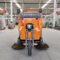 China Industrial Electric Sweeper Powerful Suction For Large Area Cleanup for sale
