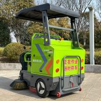 China Industrial Electric Sweeper Powerful Suction For Large Area Cleanup for sale