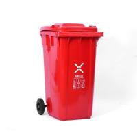 China 65L HDPE Recycling  Waste Disposal Management Trash Can Garbage Bin Collection Bins for sale