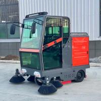 China Compact Floor Sweeper: Cordless Electric Cleaning Equipment For Factories / Offices for sale
