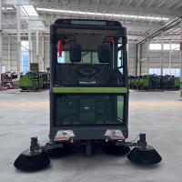 China Industrial Electric Sweeper Heavy-Duty Floor Cleaning Machine For Warehouses for sale