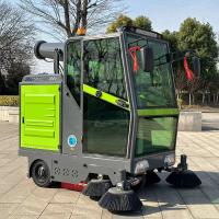 China Industrial Electric Sweeper Heavy-Duty Floor Cleaning Machine For Warehouses for sale