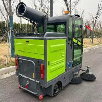 China Industrial Electric Sweeper Heavy-Duty Floor Cleaning Machine For Warehouses for sale