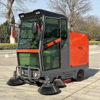 China Commercial Floor Sweeper Efficient Electric Cleaning Tool For Public Areas for sale