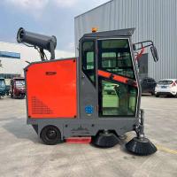 China Cordless Electric Sweeper Lightweight Floor Cleaning Machine For Indoor / Outdoor for sale