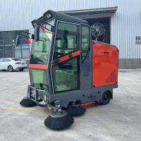 China Cordless Electric Sweeper Lightweight Floor Cleaning Machine For Indoor / Outdoor for sale