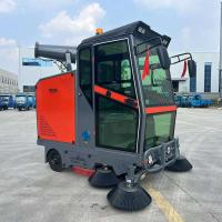 China Cordless Electric Sweeper Lightweight Floor Cleaning Machine For Indoor / Outdoor for sale