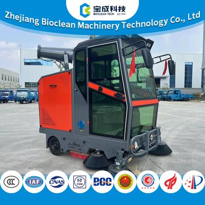 China Cordless Electric Sweeper Lightweight Floor Cleaning Machine For Indoor / Outdoor for sale