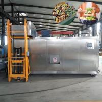 China Food Waste To Fertilizer Recycling Drying Digester Compost Dewatering Machine Disposer Shredder for sale