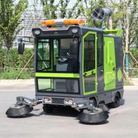 China Commercial Walk Behind Sweeper Efficient Indoor Outdoor Floor Cleaner for sale