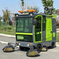 China Commercial Walk Behind Sweeper Efficient Indoor Outdoor Floor Cleaner for sale