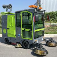 China Commercial Walk Behind Sweeper Efficient Indoor Outdoor Floor Cleaner for sale