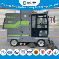 China Large Ride On Industrial Sweeper High Power Dust / Debris Collection For Big Areas for sale