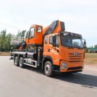 China 60m Cherry Picker Mounted Scissor Mobile Mast Aerial Lift Work Platform Truck for sale