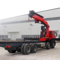 China 25tons Telescopic Knuckle Boom Xcmg Howo Used Mobile Wrecker Mounted Crane Truck for sale
