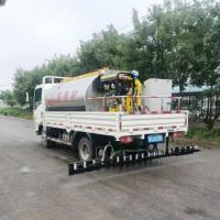 China 6000L Truck-mounted Tack Hot Bitumen Pressure Asphalt Emulsion Distributor Trailer Sprayer Truck for sale