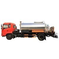 China 8000L Truck-mounted Tack Hot Bitumen Pressure Asphalt Emulsion Distributor Trailer Sprayer Truck for sale