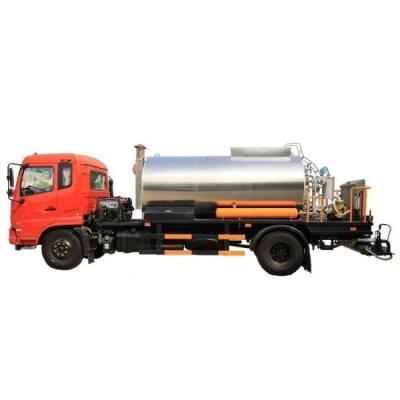 China 8000L Truck-mounted Tack Hot Bitumen Pressure Asphalt Emulsion Distributor Trailer Sprayer Truck for sale