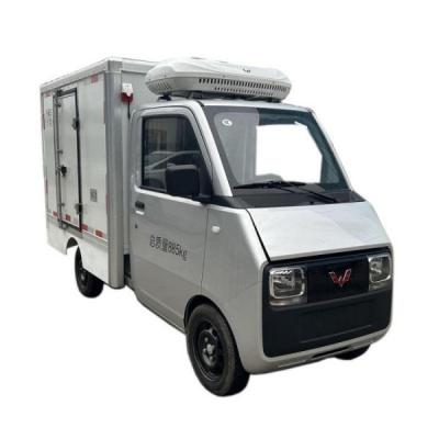 China Jac Faw Small 1 Ton Electric Used Refrigerated  Trailer Van Reefer Truck for sale