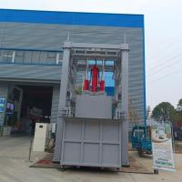 China VerticaL 120-300T Hydraulic  Marine Solid   Refuse Trash Waste Refuse Garbage Compactor Plant for sale